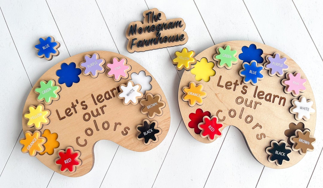 Learn Our Colors Learning Colors Color Learning Tool Learn - Etsy