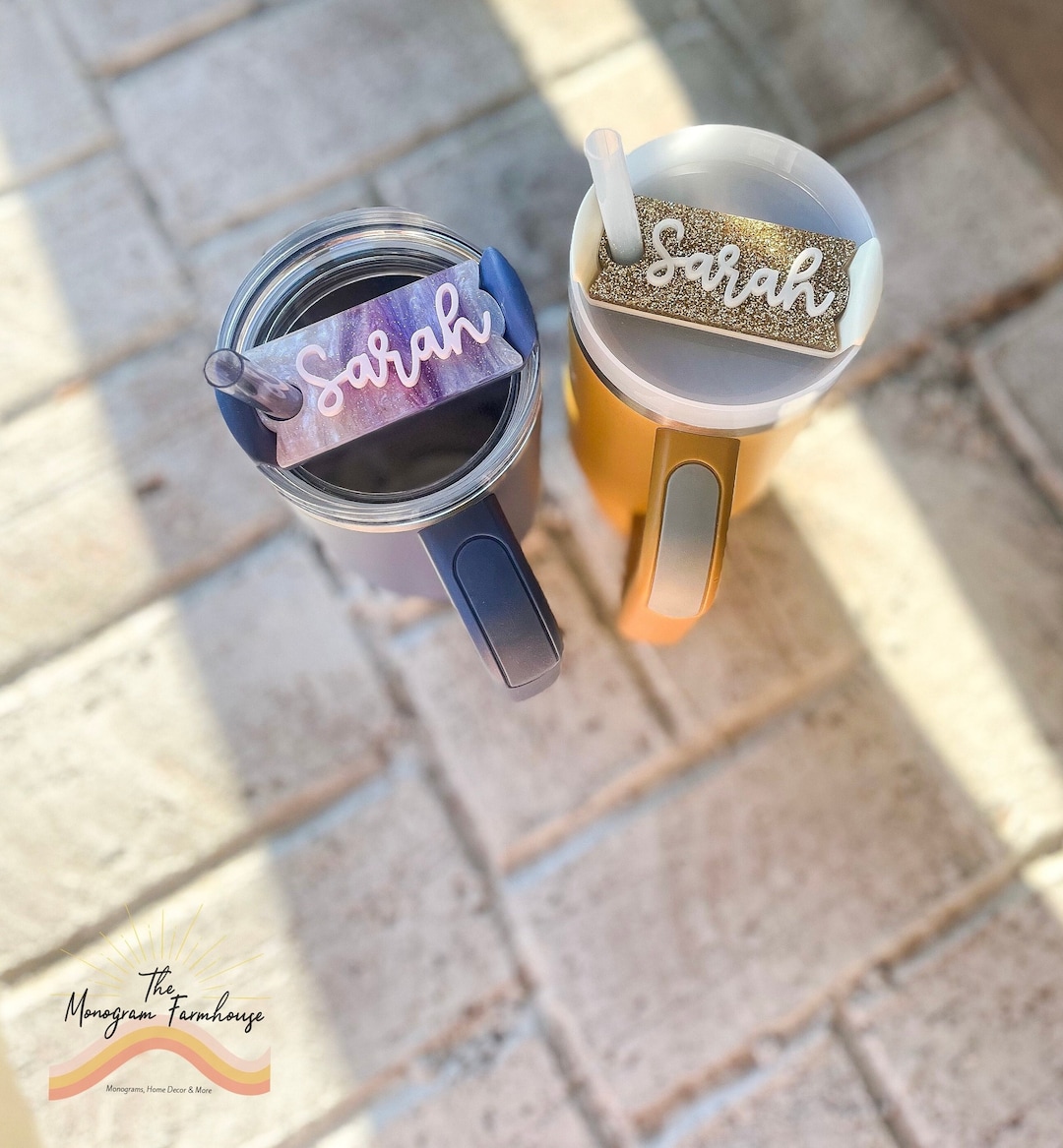 Name Plate, 40oz Removable Name Plate, 2.0 Name Plate, Personalized ...