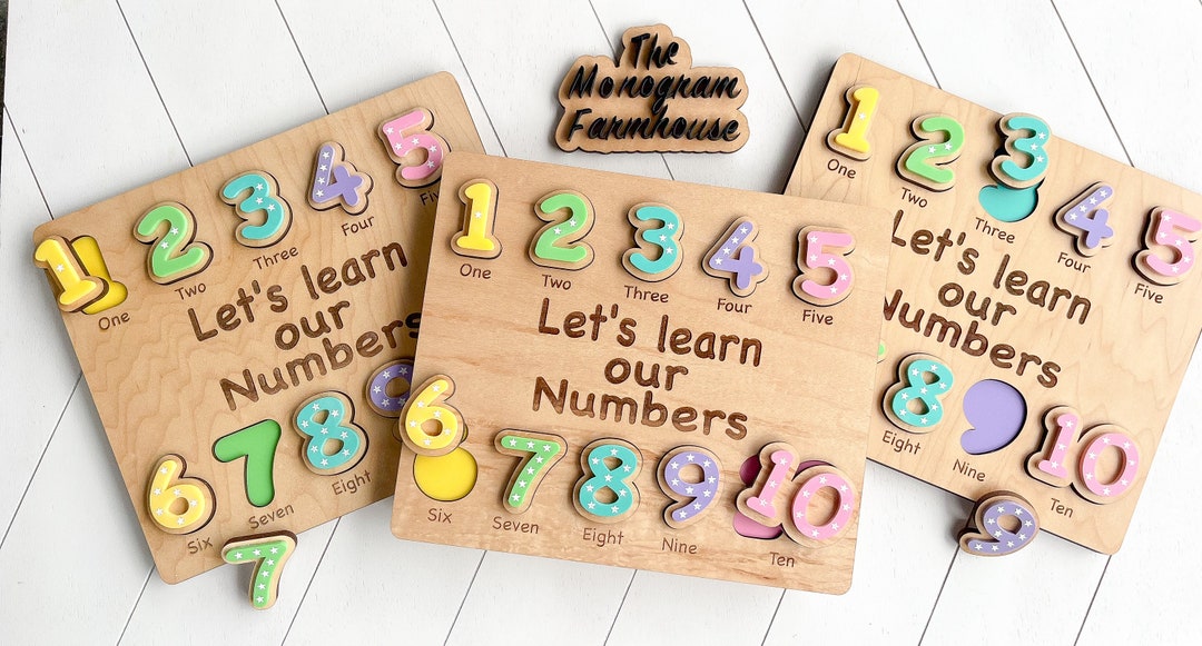 Learn to Count Learning Numbers Number Learning Tool Learn - Etsy