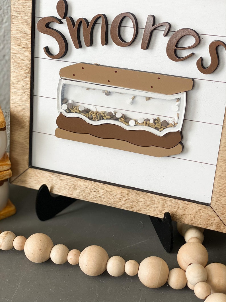 Smores Shaker Sign Smores Smore Decor Guest Bedroom | Etsy