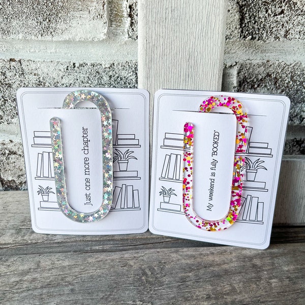 Paperclip Bookmark - Etsy