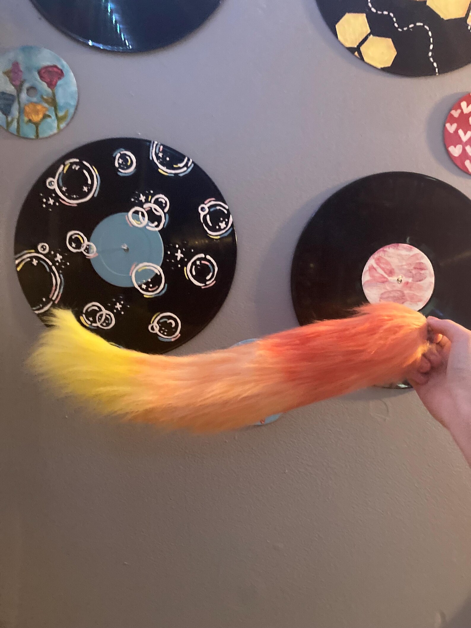 Fire Tail - Cosplay and Fursuit Tail - Elastic Belt Loop - Hand Sewn - Etsy
