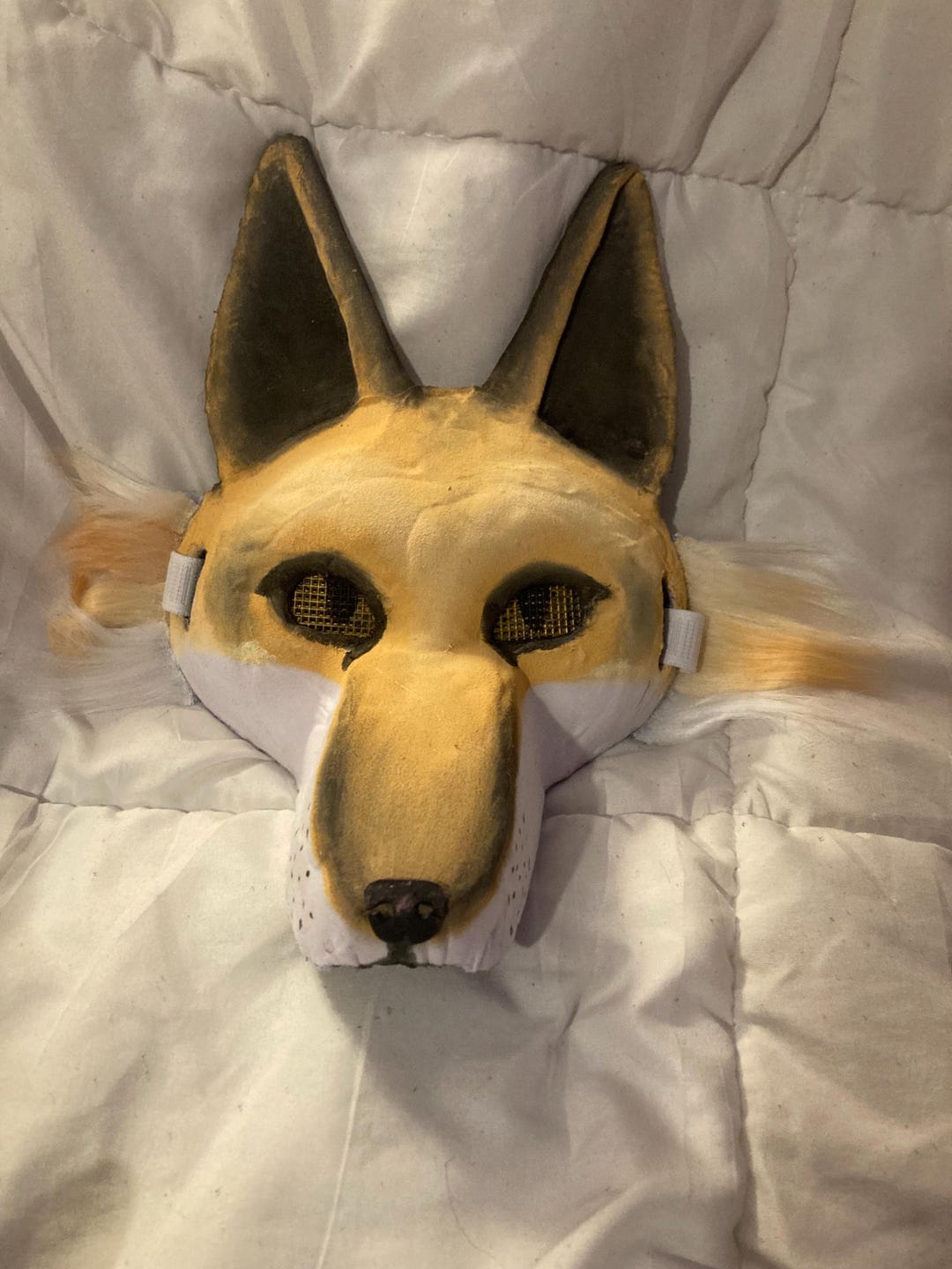 Red Fox - Furry/therian Animal Mask - Fully Lined - Etsy