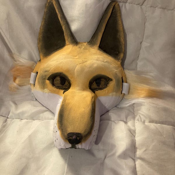 Red Fox Therian Mask - Etsy