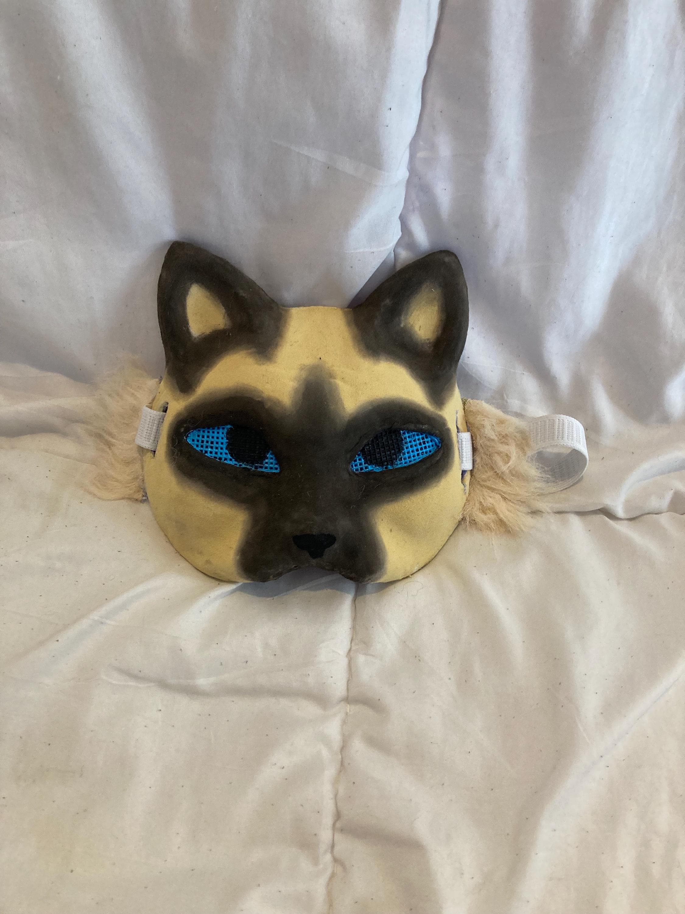 Siamese Cat - Furry/therian Animal Mask - Etsy
