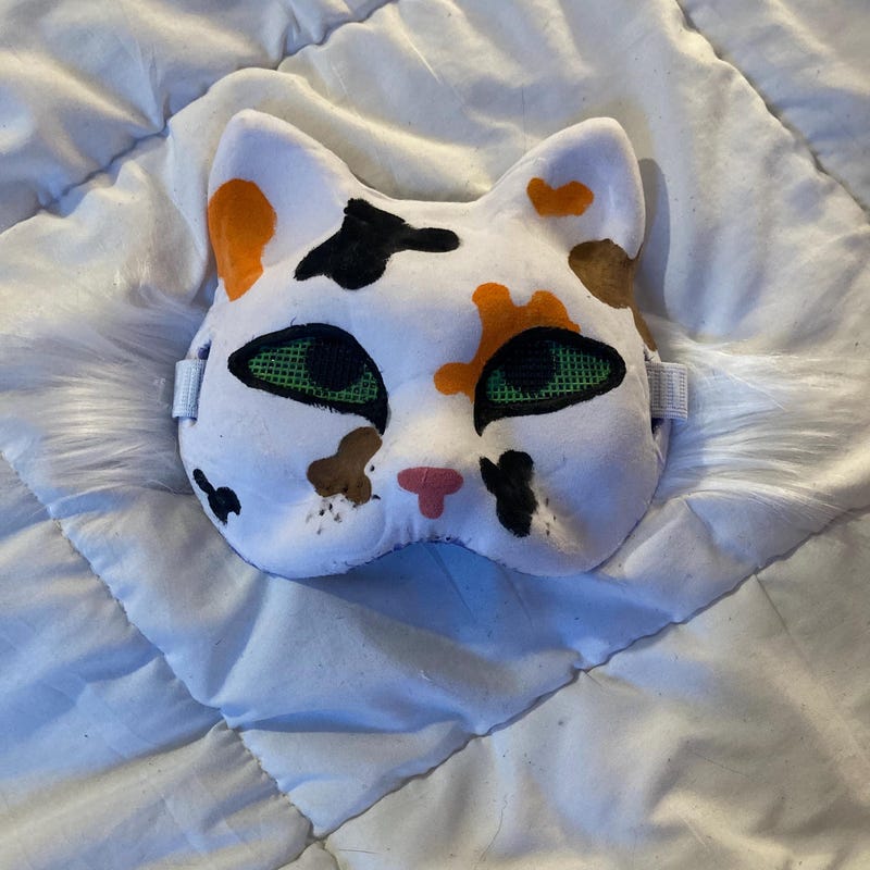 Calico Cat Therian Mask - Etsy
