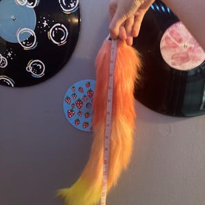 Fire Tail - Cosplay and Fursuit Tail - Elastic Belt Loop - Hand Sewn - Etsy