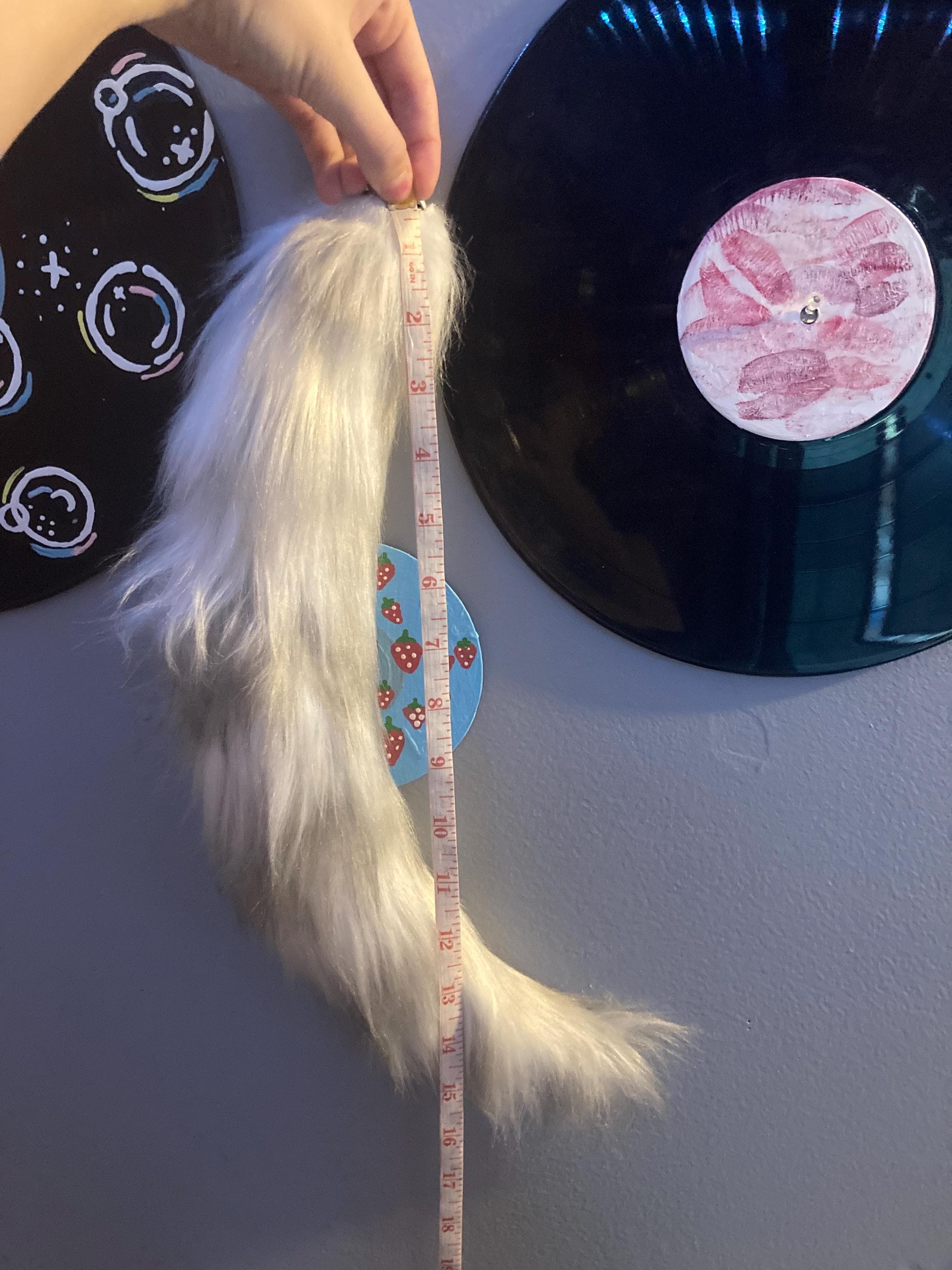 Striped Tail - Fursuit and Cosplay Tail - Elastic Belt Loop - Hand Sewn ...