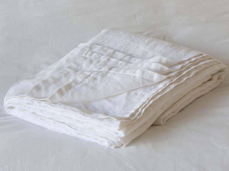 Linen Sheets Set 4pc Stone Washed Super Soft Luxury Twin Full - Etsy