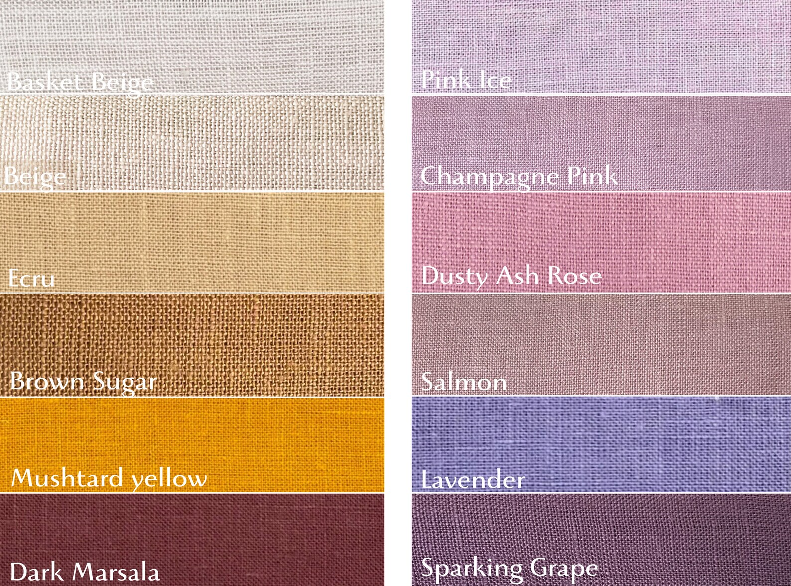 Linen Dust Ruffle Bed Skirt Stone Washed Super Soft Queen King - Etsy
