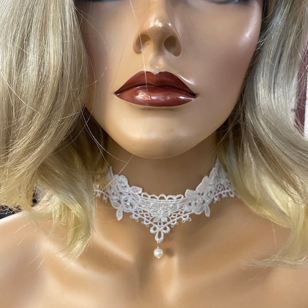 Lace Choker - Etsy