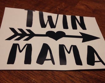 Twin decal | Etsy
