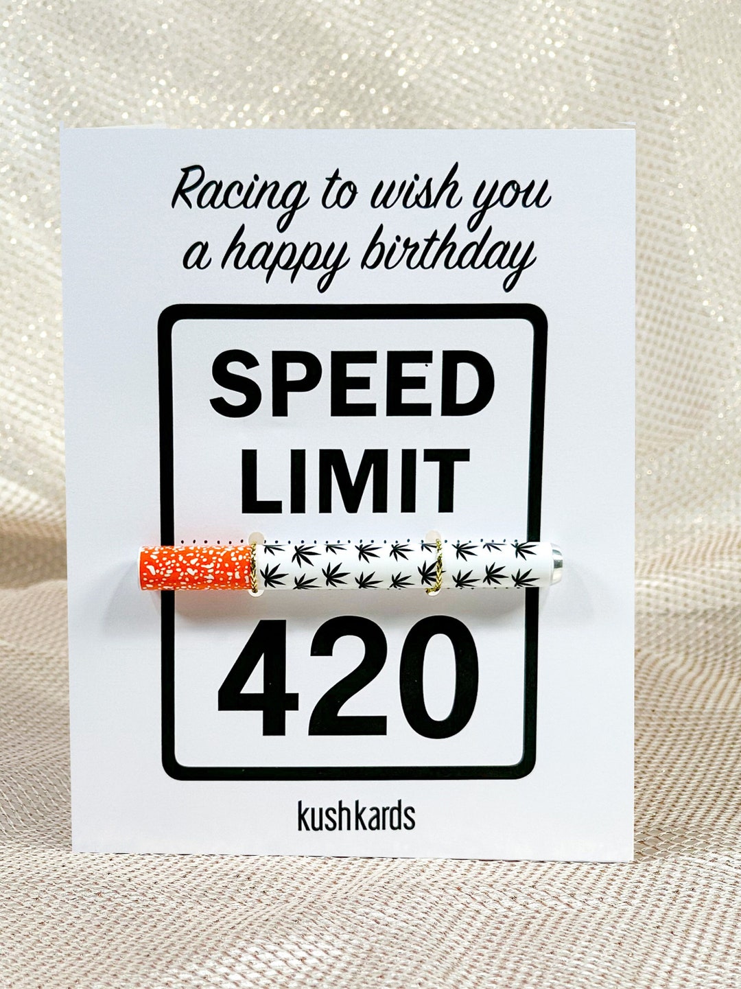 420 Birthday Birthday Greeting Card With Pipe Greeting Cards Kushkards ...