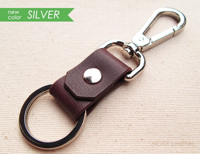 Belt Leather Key Fob, Leather Keychain, Belt Clip Leather Key Chain - Etsy