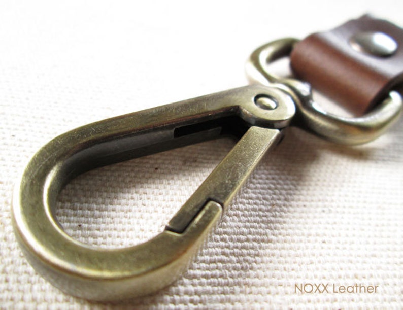 Belt Leather Key Fob, Leather Keychain, Belt Clip Leather Key Chain - Etsy
