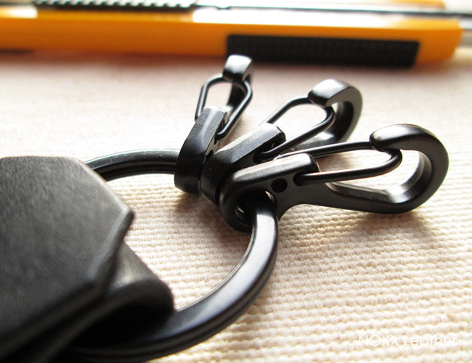 Leather Keychain, Belt Leather Key Fob - Etsy