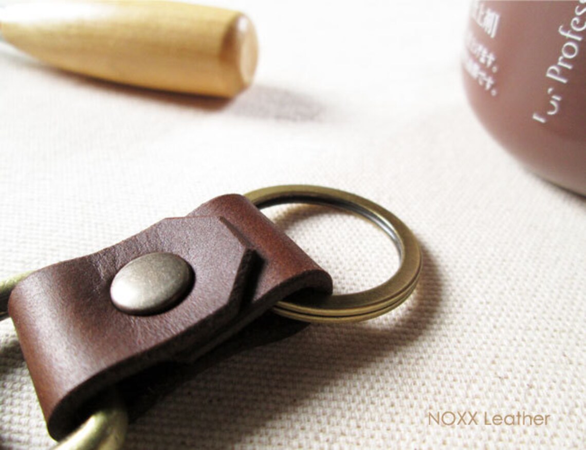 Belt Leather Key Fob, Leather Keychain, Belt Clip Leather Key Chain - Etsy