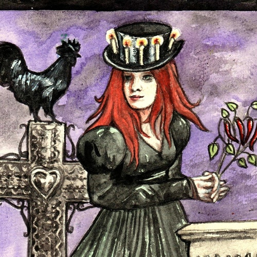 Papa Legba Prayer Card | Etsy