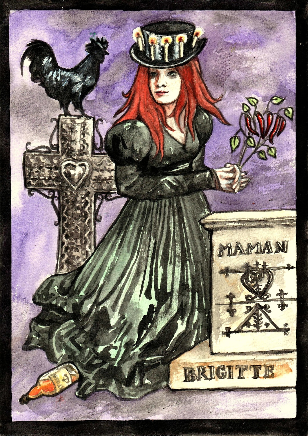 Maman Brigitte Prayer Card - Etsy