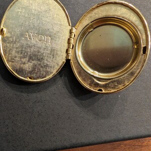 Vintage Avon Perfume Locket - Etsy