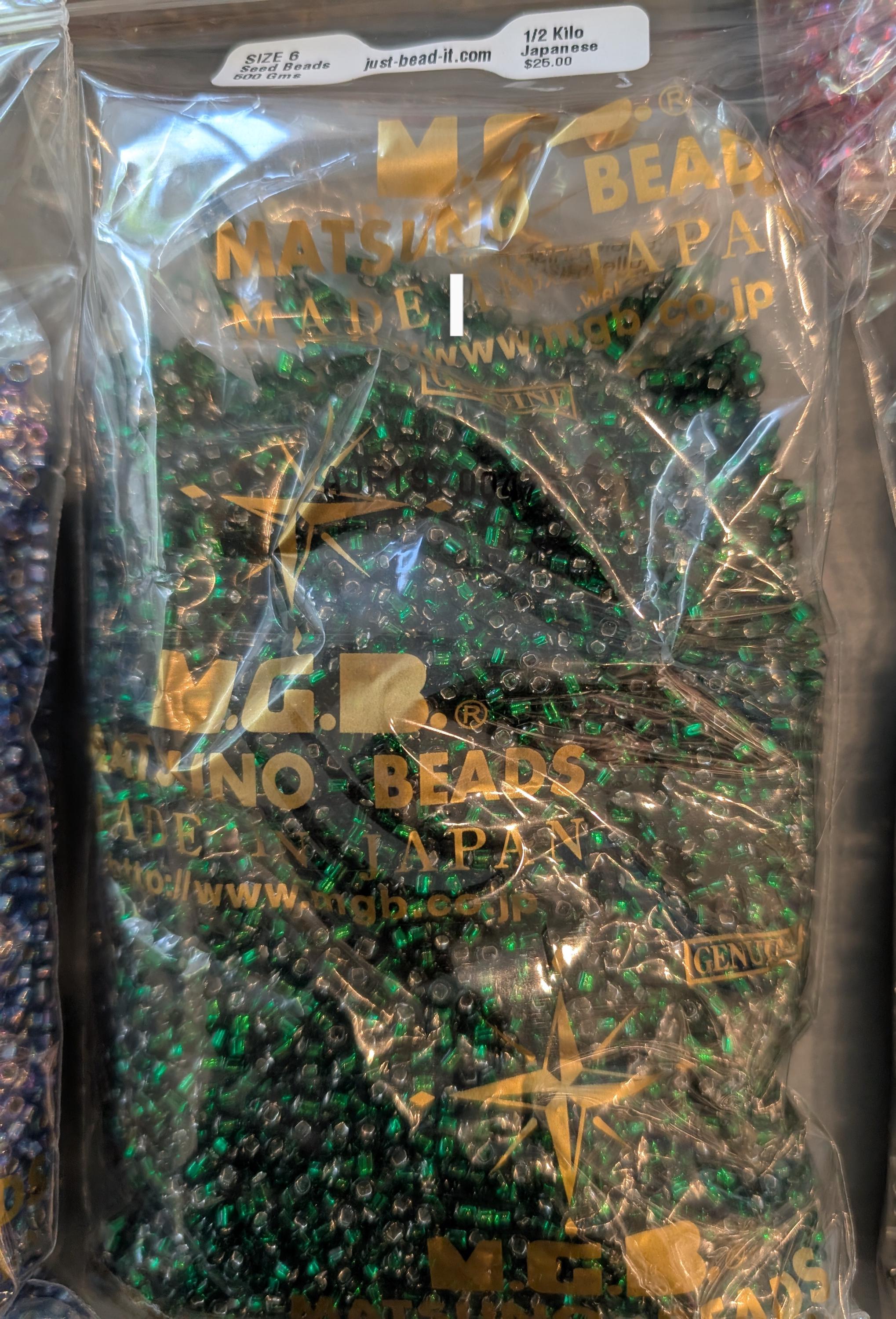 Matsuno Japanese Seed Beads: 1/2 Kilo (500mg) Size 6 - Etsy