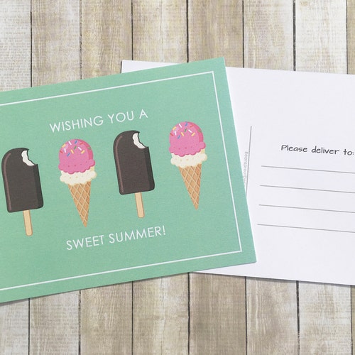 Postcard for Students Note From Teacher Happy Mail From | Etsy