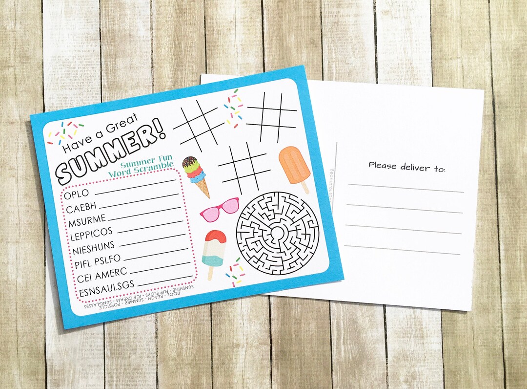 Teacher to Student Postcard - Happy Mail for Student - Postcard for ...