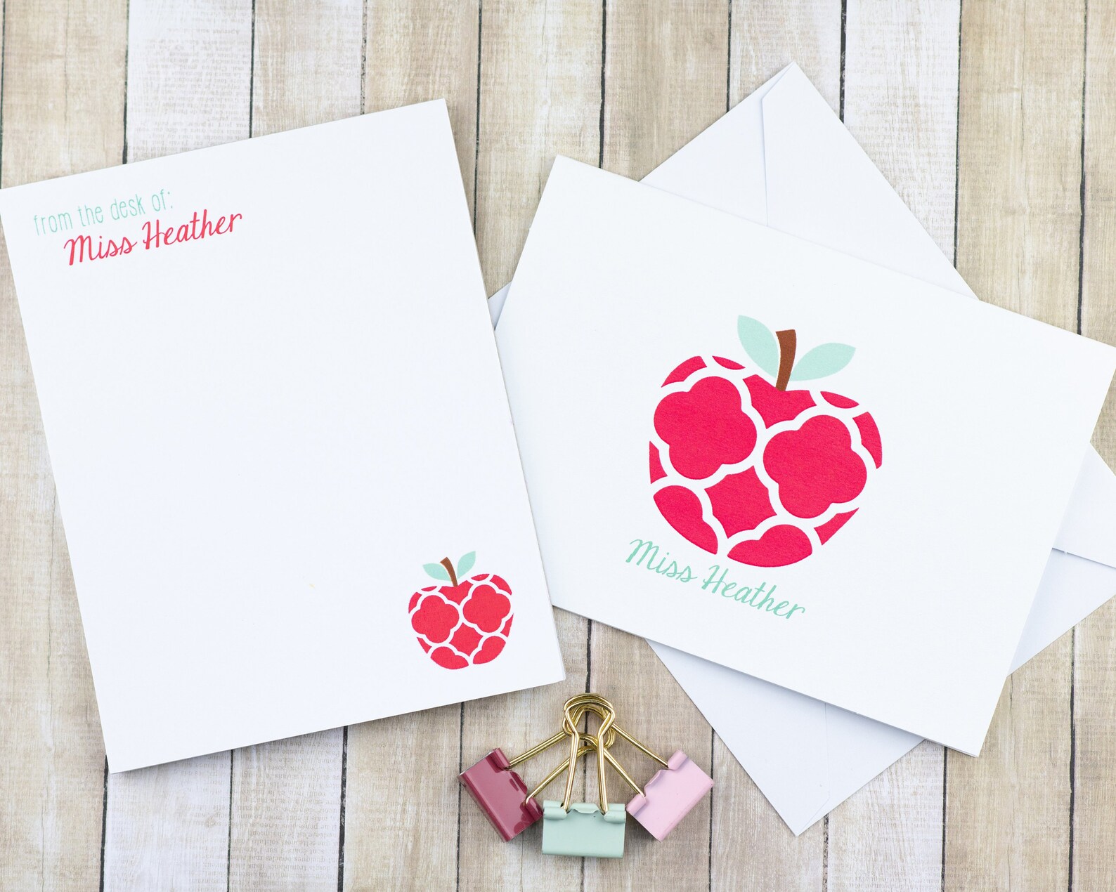 Personalized Teacher Stationery - Gift for Teacher - Teacher Gift ...