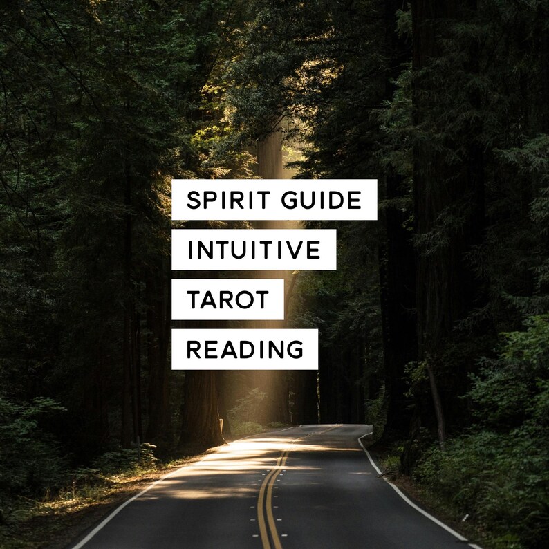 Spirit Guide Intuitive Tarot Reading - Etsy