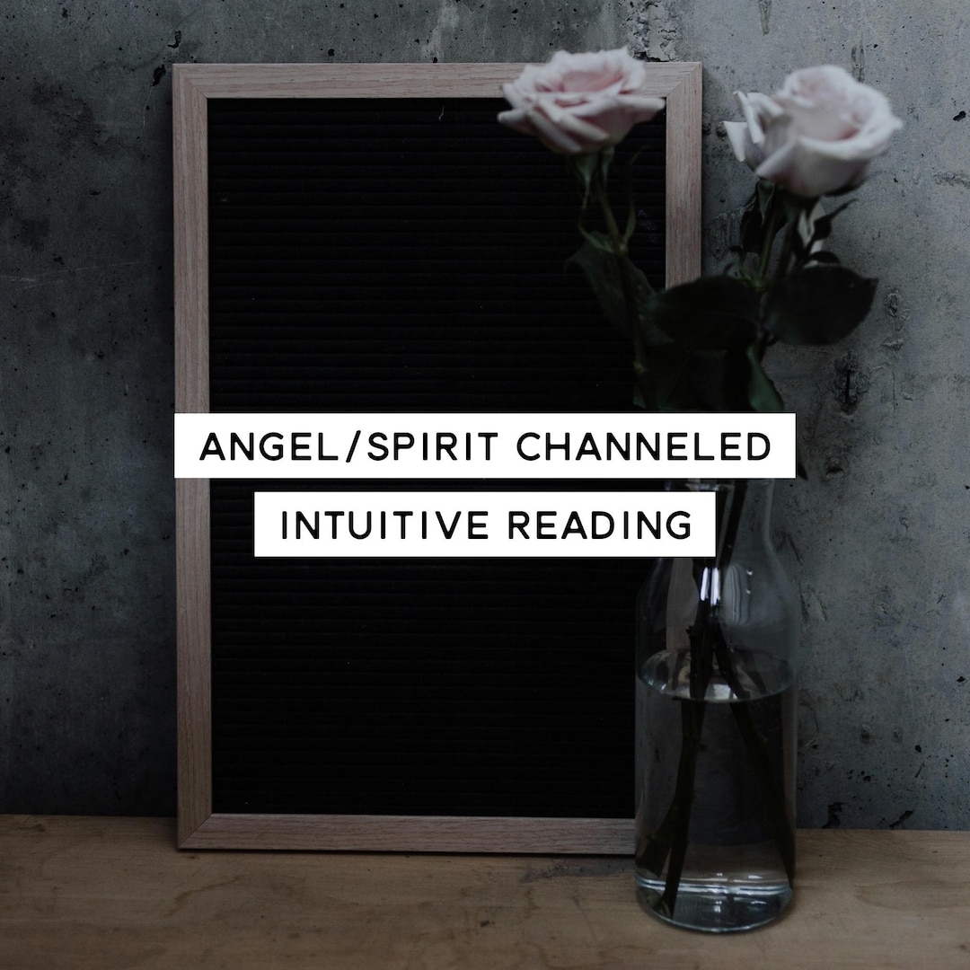 Angel/spirit Channeled Intuitive Reading - Etsy
