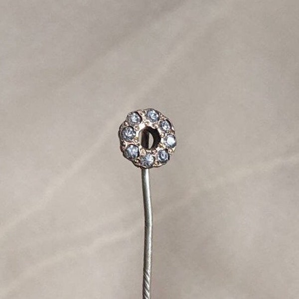Rhinestone Stick Pin - Etsy