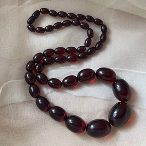 Vintage Bakelite Plastic Translucent Cherry Juice Red - Etsy