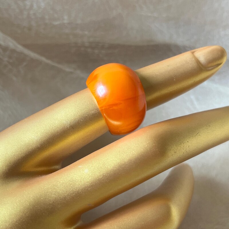 Orange Bakelite - Etsy