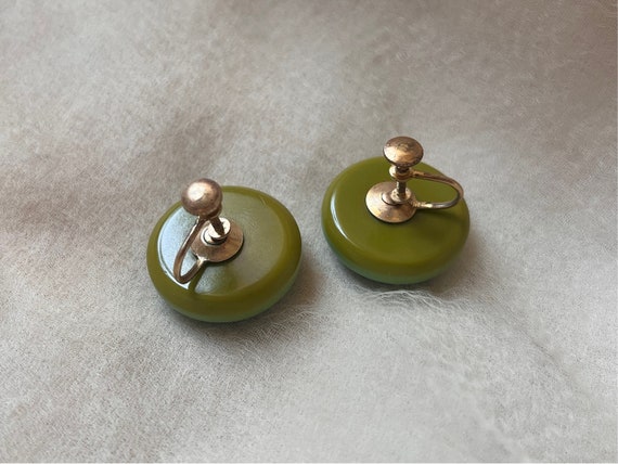 vintage Catalin Bakelite rare Blue Moon swirled marbl… - Gem