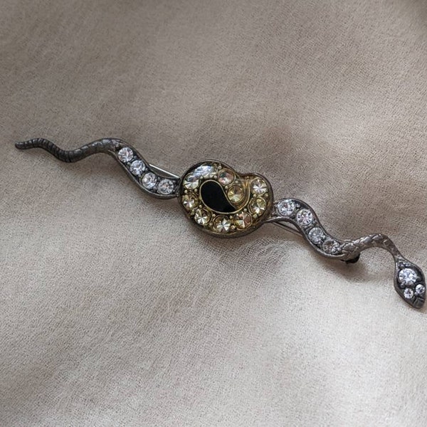 Snake Brooch - Etsy