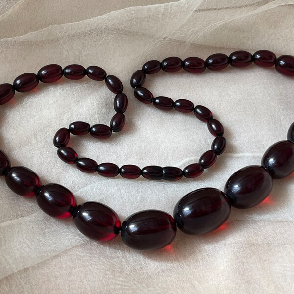 Cherry Red Bakelite - Etsy