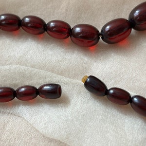 Vintage Bakelite Plastic Translucent Cherry Juice Red - Etsy