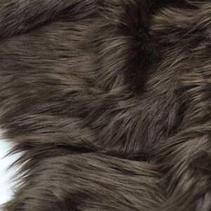 Brown Faux Fur 2 Pile Brown Fur Brown Fur Fabric Craft - Etsy
