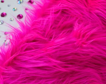 Hot Pink Faux Fur | Etsy