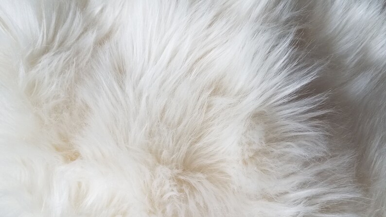 Ivory faux fur 2 pile cream fur craft squares ivory | Etsy