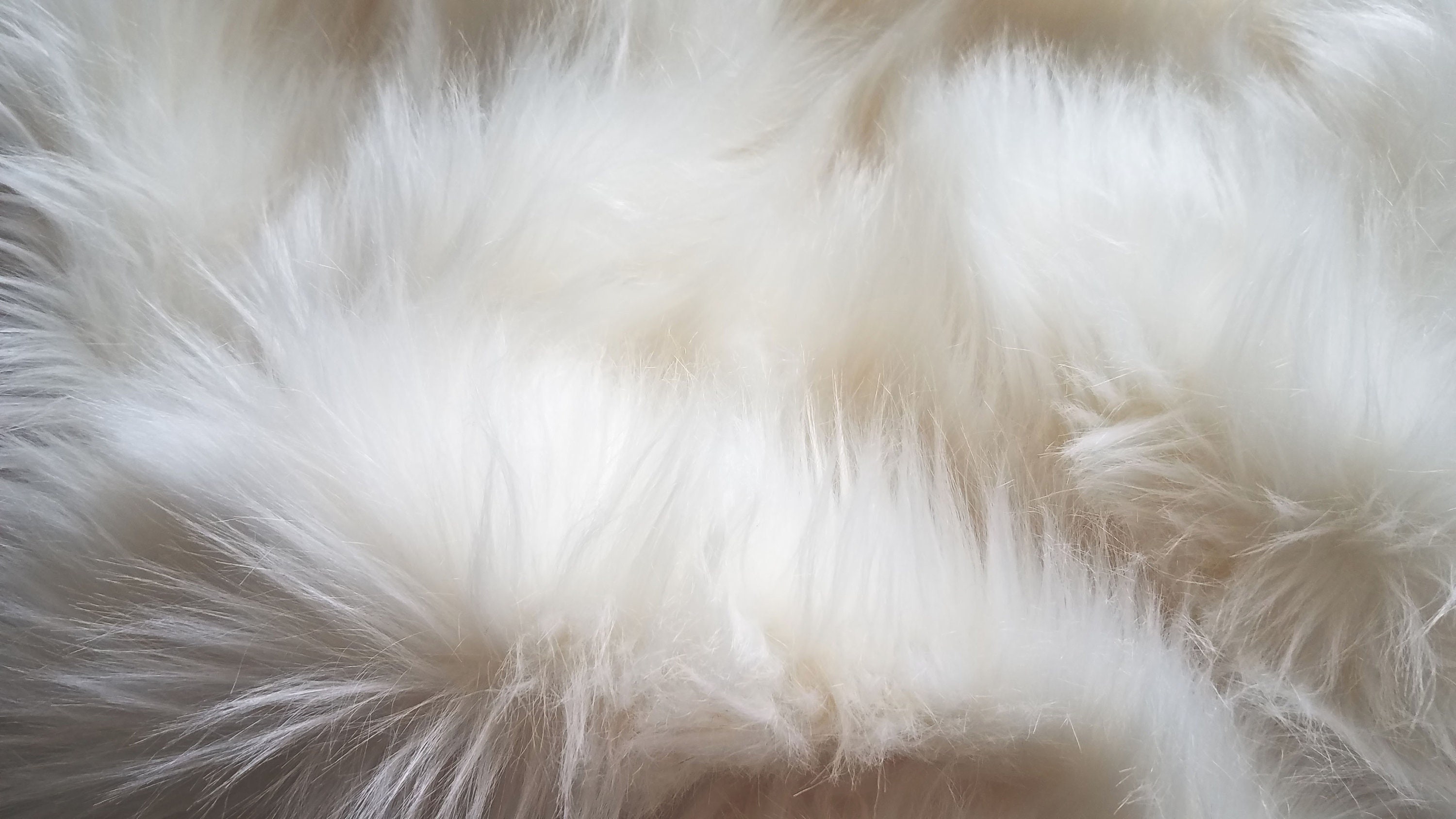 Ivory Faux Fur 2 Pile Cream Fur Craft Squares Ivory - Etsy