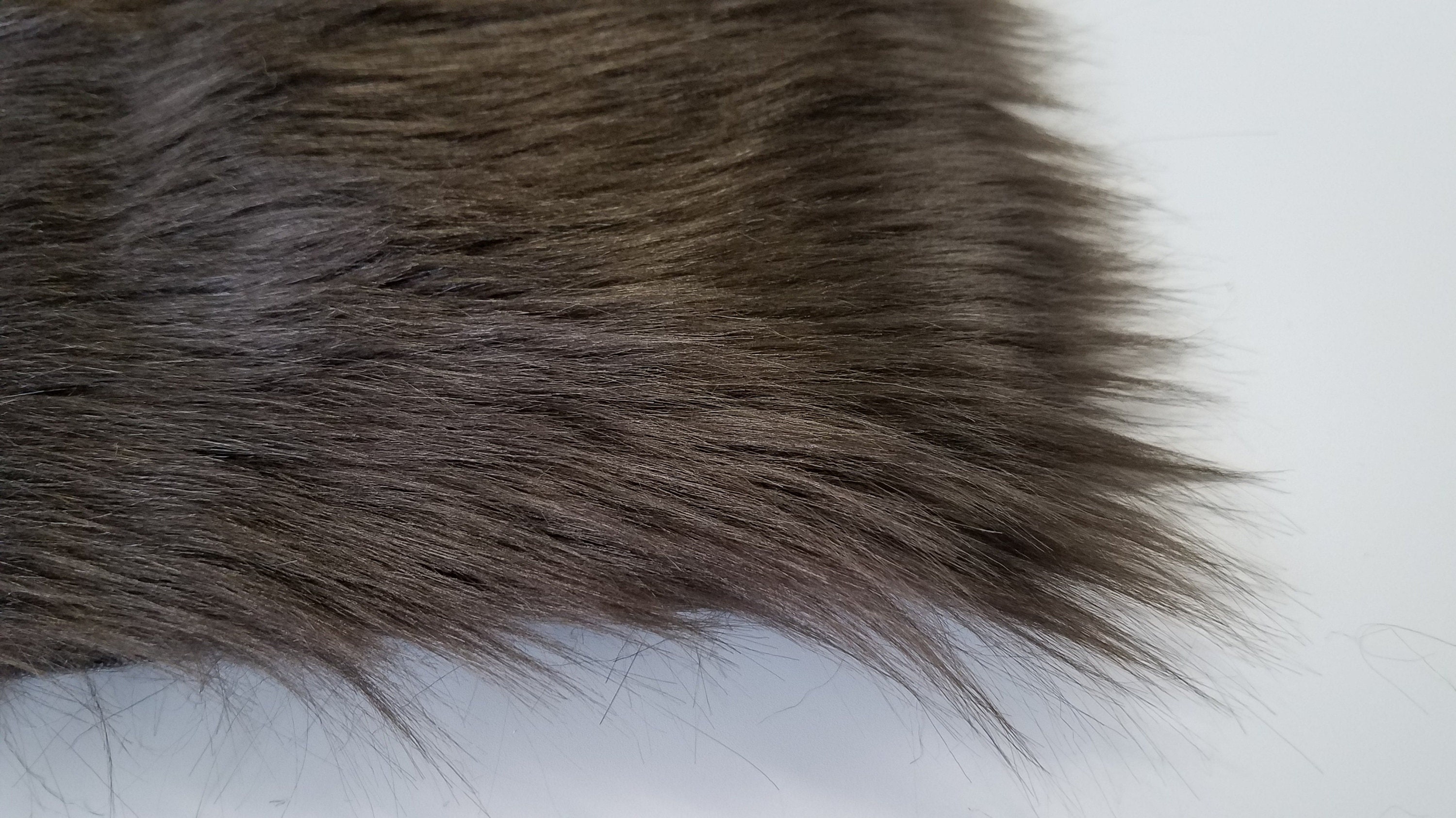 Brown Faux Fur 2 Pile Brown Fur Brown Fur Fabric Craft | Etsy