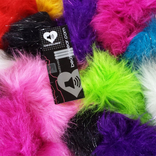 Tinsel Faux Fur Fabric - Etsy