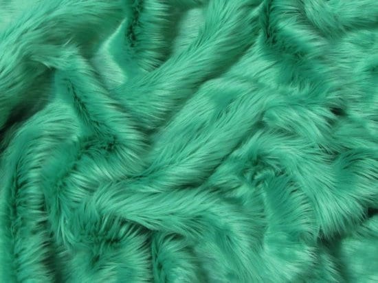 Seafoam Green Faux Fur 2 Pile Green Fur Fabric Green - Etsy
