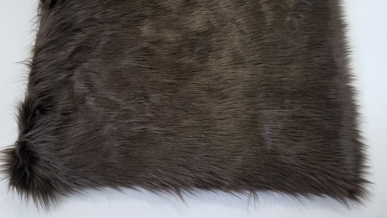 Brown Faux Fur 2 Pile Brown Fur Brown Fur Fabric Craft - Etsy