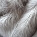 Platinum Silver Faux Fur 2 Pile Silver Fur Fabric Gray - Etsy