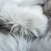 Platinum Silver Faux Fur 2 Pile Silver Fur Fabric Gray - Etsy