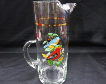Blue Bird Pitcher - Etsy
