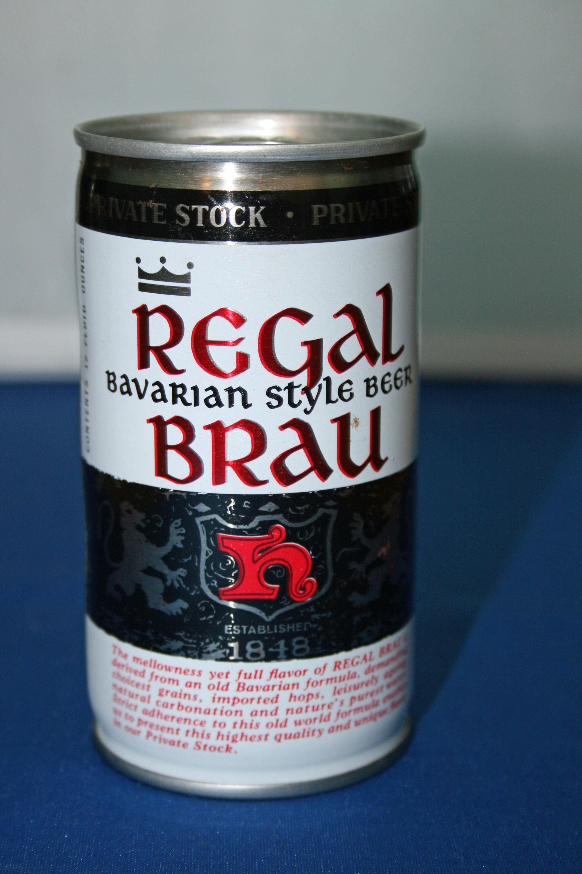 Vintage Regal Brau Private Stock Bavarian Style Beer Steel Can - Etsy