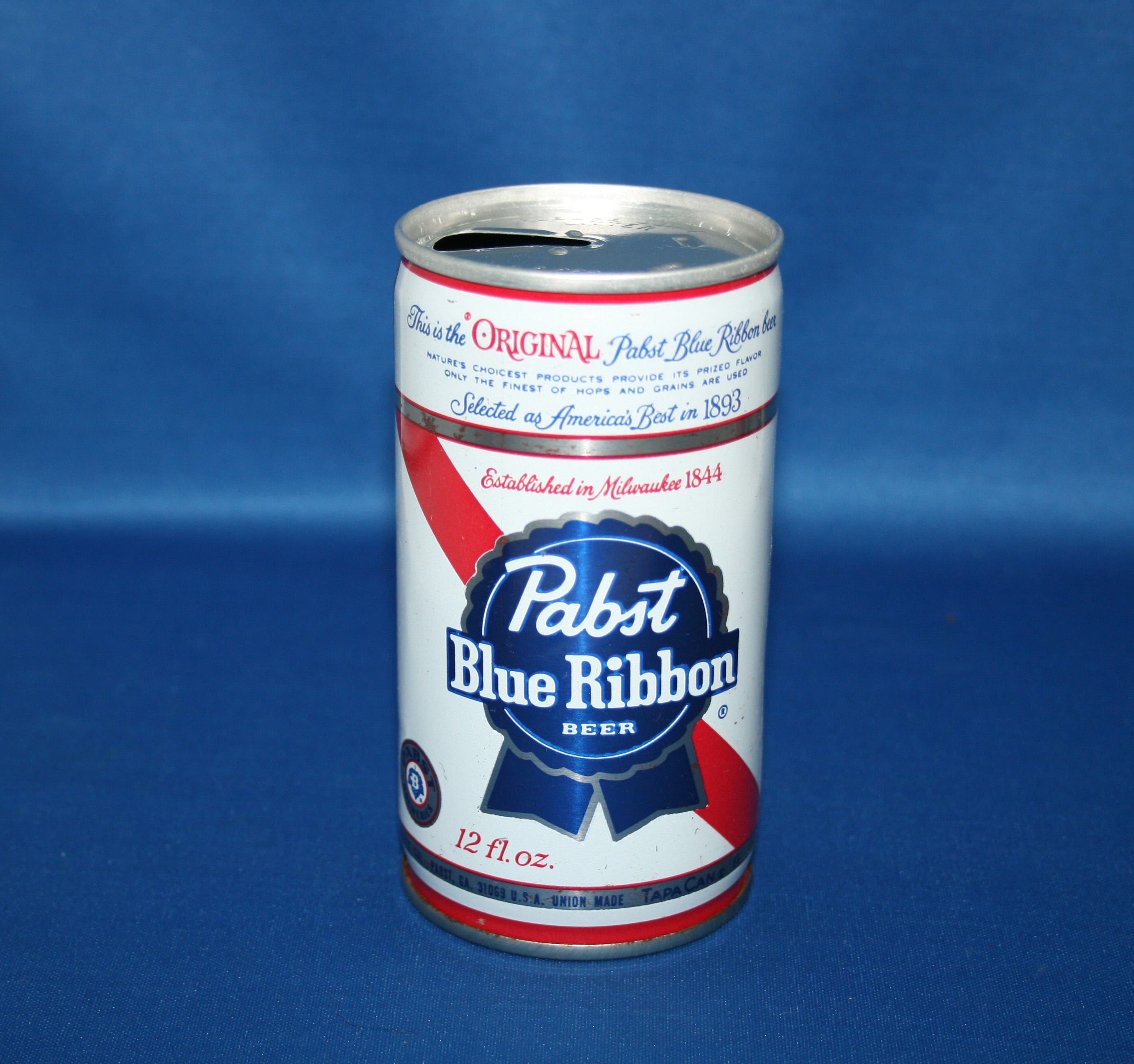Pabst Blue Ribbon Can